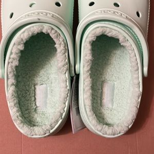 CROCS | Shoes | Mint Green Crocs Classic Lined Clog | Poshmark